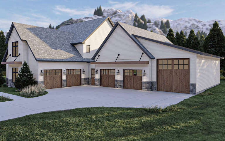 Modern Farmhouse Plan - 2,906 Square Feet, 3 Bedrooms, 2.5 Bathrooms ...