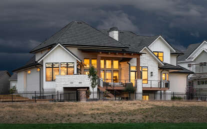 Craftsman Plan - 4,146 Square Feet, 5 Bedrooms, 4.5 Bathrooms | Floor ...