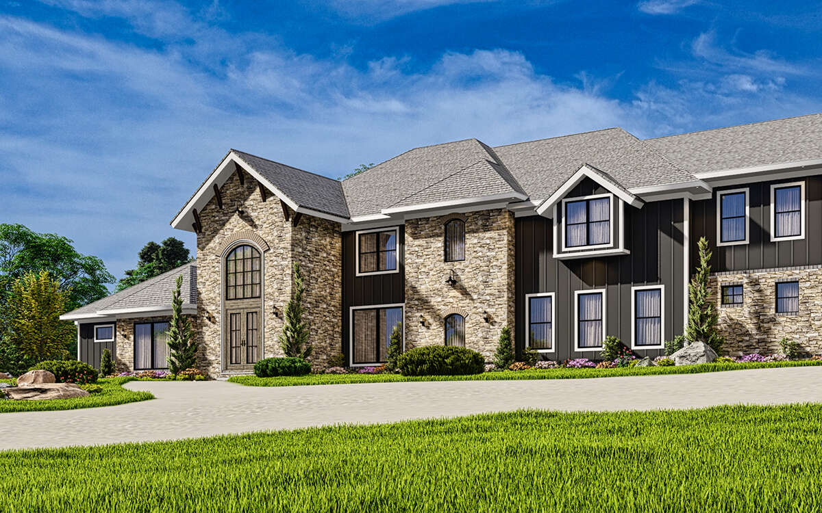 Traditional Plan: 8,339 Square Feet, 7 Bedrooms, 7 Bathrooms - 699-00364