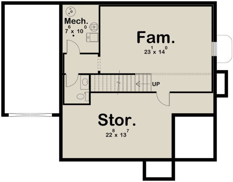 Traditional Plan - 1,961 Square Feet, 3 Bedrooms, 2.5 Bathrooms | Floor ...