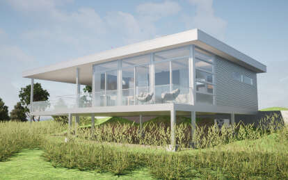 Modern Plan - 850 Square Feet, 1 Bedroom, 1 Bathroom | Floor Plan #028 ...
