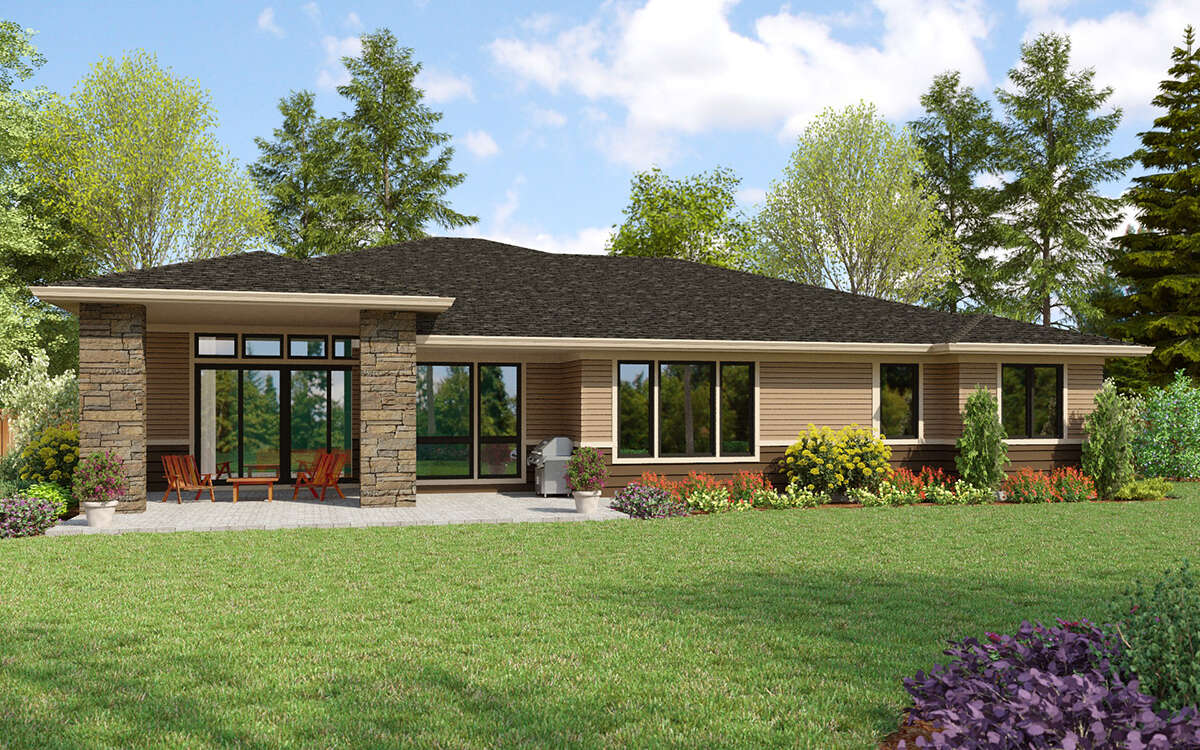 Ranch Plan - 2,690 Square Feet, 4 Bedrooms, 3 Bathrooms | Floor Plan ...