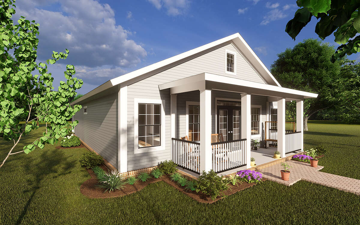 Cottage Plan - 1,563 Square Feet, 3 Bedrooms, 2 Bathrooms | Floor Plan ...