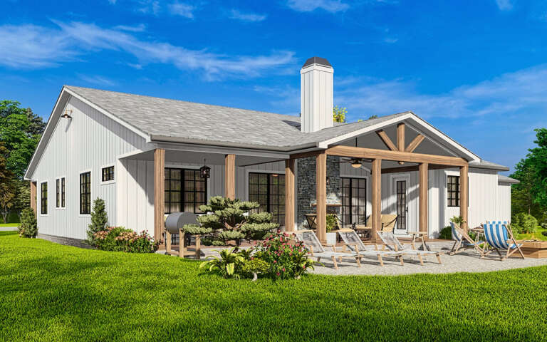 Modern Farmhouse Plan - 2,270 Square Feet, 3 Bedrooms, 2.5 Bathrooms ...