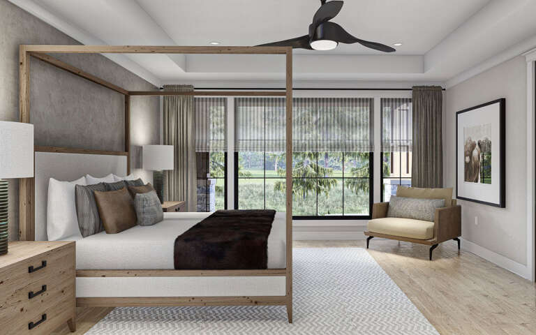 Modern Transitional Plan - 4,001 Square Feet, 4 Bedrooms, 3.5 Bathrooms ...