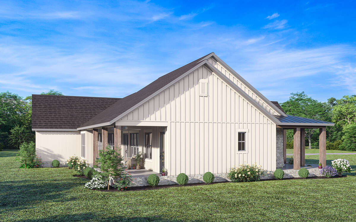 Modern Farmhouse Plan: 2,195 Square Feet, 3 Bedrooms, 2.5 Bathrooms ...