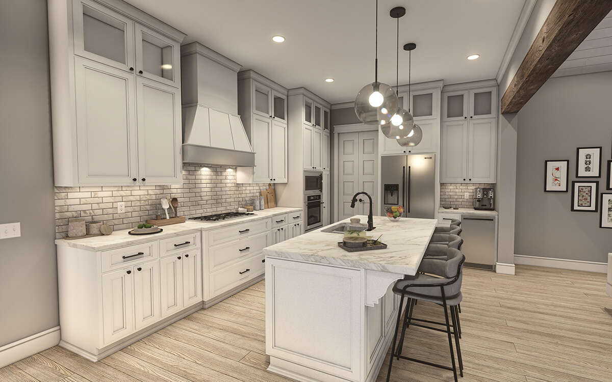 Modern Farmhouse Plan: 2,195 Square Feet, 3 Bedrooms, 2.5 Bathrooms ...