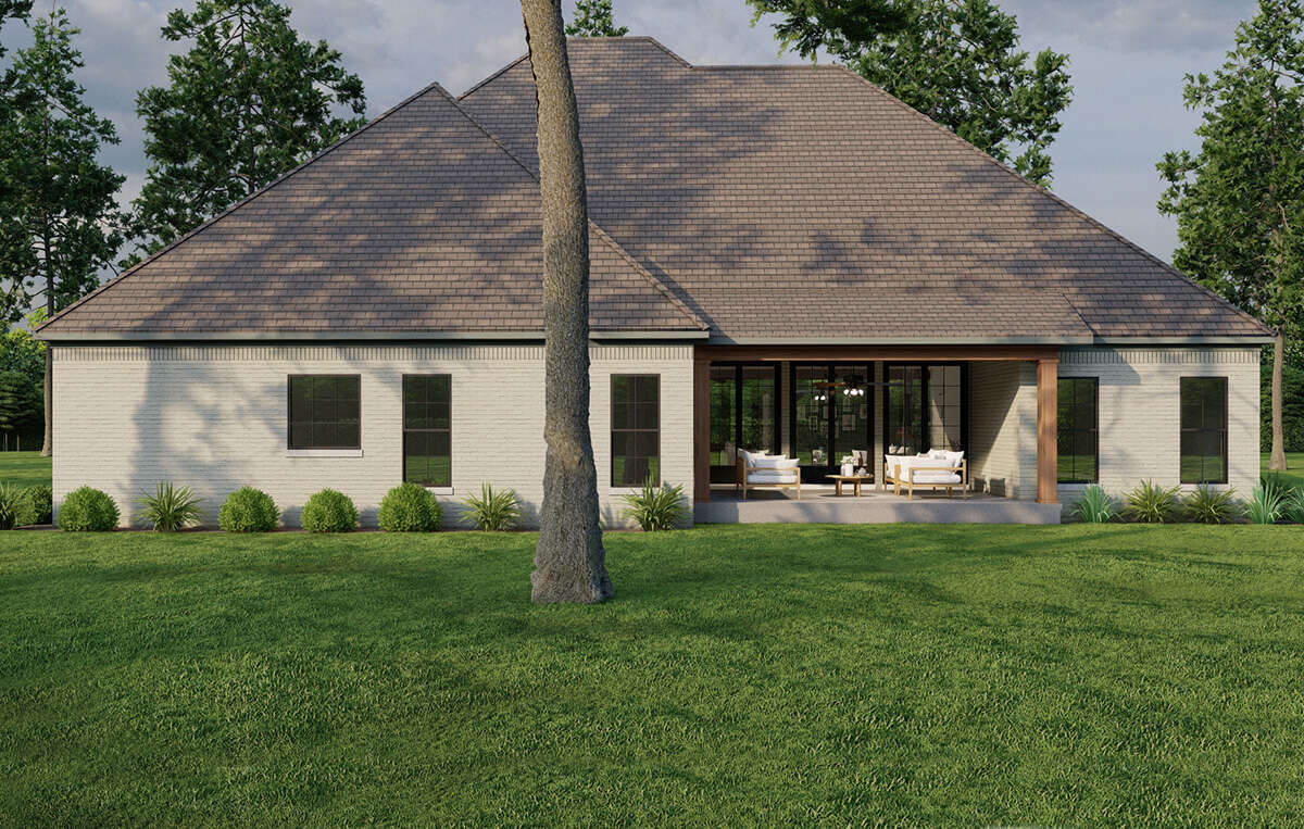 Craftsman Plan: 2,380 Square Feet, 3-4 Bedrooms, 2.5 Bathrooms - 8318-00352