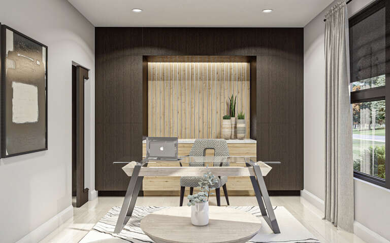 Modern Transitional Plan - 3,923 Square Feet, 4 Bedrooms, 3.5 Bathrooms ...