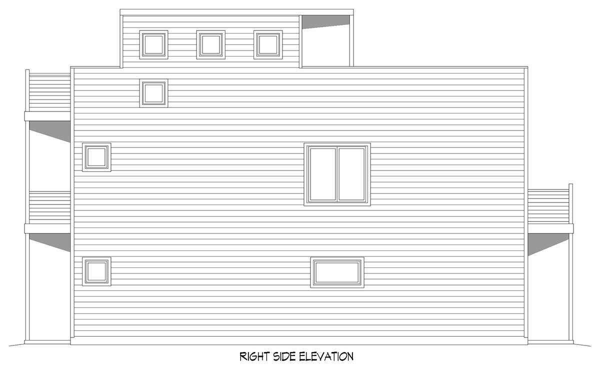 Modern Plan - 1,281 Square Feet, 4 Bedrooms, 3 Bathrooms | Floor Plan ...
