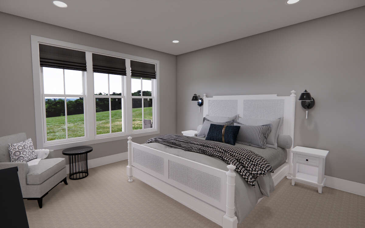 Craftsman Plan: 2,027 Square Feet, 4 Bedrooms, 2 Bathrooms - 098-00412