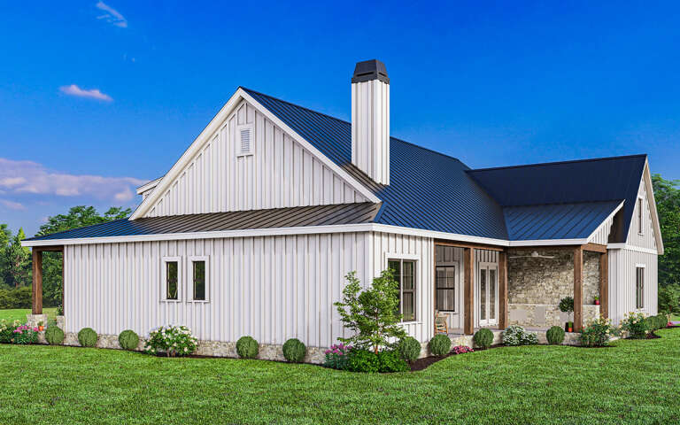 Modern Farmhouse Plan - 2,479 Square Feet, 3-4 Bedrooms, 2.5 Bathrooms ...
