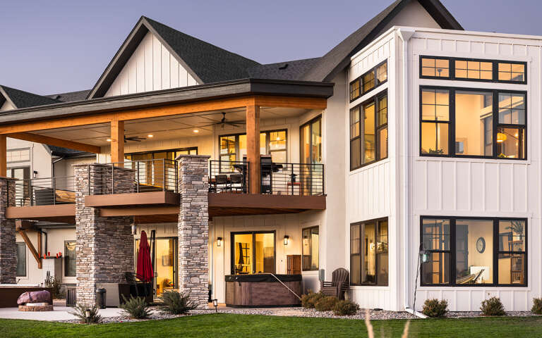 Craftsman Plan - 4,848 Square Feet, 4 Bedrooms, 4 Bathrooms | Floor ...