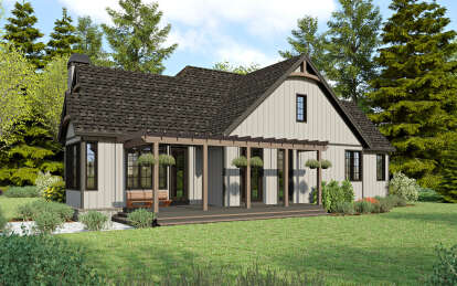 Cottage Plan - 1,580 Square Feet, 2 Bedrooms, 2.5 Bathrooms | Floor ...