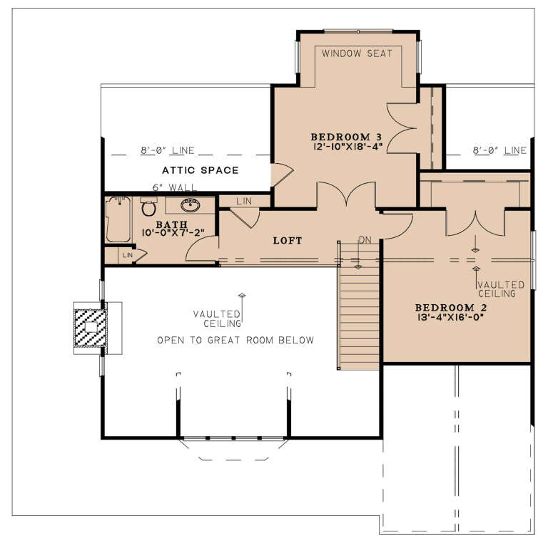 Craftsman Plan - 2,349 Square Feet, 3 Bedrooms, 2.5 Bathrooms | Floor ...