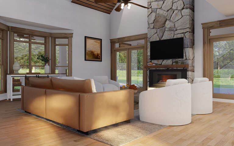 Craftsman Plan - 2,349 Square Feet, 3 Bedrooms, 2.5 Bathrooms | Floor ...