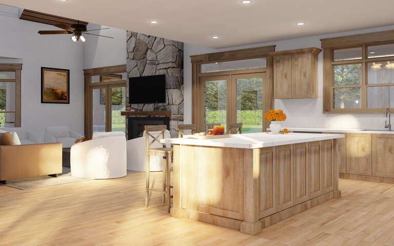 Craftsman Plan - 2,349 Square Feet, 3 Bedrooms, 2.5 Bathrooms | Floor ...