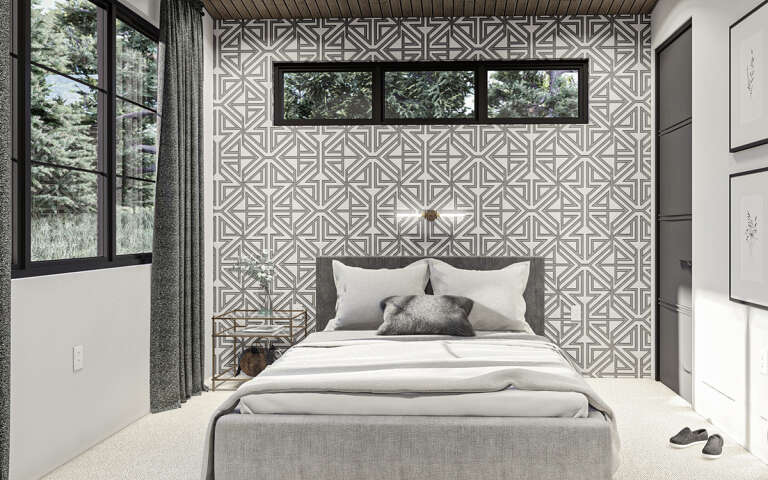 Contemporary Plan - 675 Square Feet, 1 Bedroom, 1 Bathroom | Floor Plan ...