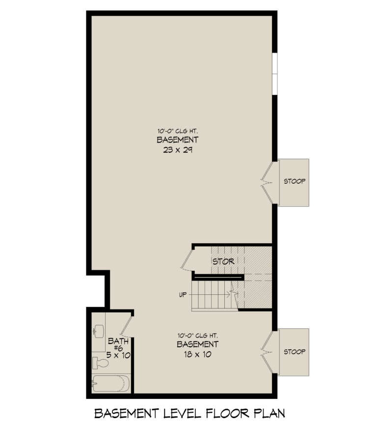 Modern Plan - 2,342 Square Feet, 5 Bedrooms, 5 Bathrooms | Floor Plan ...