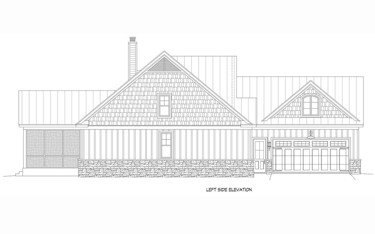Craftsman Plan - 2,300 Square Feet, 3 Bedrooms, 2 Bathrooms | Floor Plan #940-00915 | America's ...