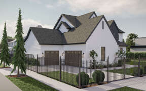 Modern Transitional Plan - 2,891 Square Feet, 5 Bedrooms, 3.5 Bathrooms ...