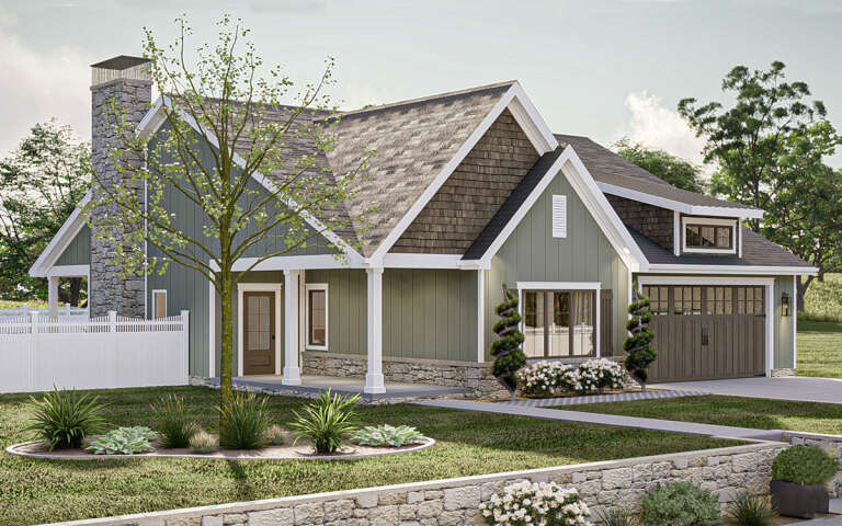 Cottage Plan - 1,658 Square Feet, 3 Bedrooms, 2 Bathrooms | Floor Plan ...