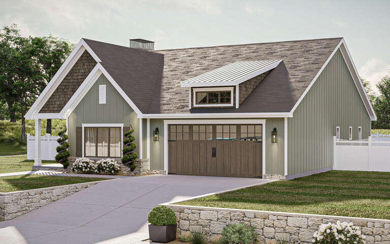 Cottage Plan - 1,658 Square Feet, 3 Bedrooms, 2 Bathrooms | Floor Plan ...