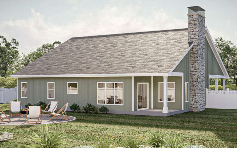 Cottage Plan - 1,658 Square Feet, 3 Bedrooms, 2 Bathrooms | Floor Plan ...