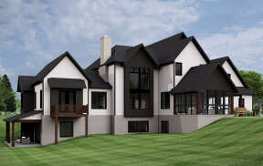 Craftsman Plan - 4,158 Square Feet, 5 Bedrooms, 3.5 Bathrooms | Floor ...