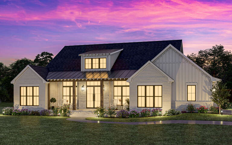 Modern Farmhouse Plan - 2,349 Square Feet, 3 Bedrooms, 2.5 Bathrooms ...