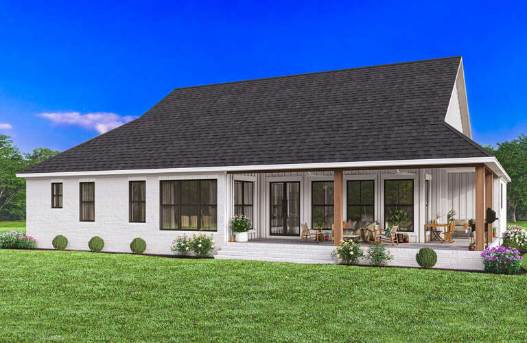 Modern Farmhouse Plan - 2,349 Square Feet, 3 Bedrooms, 2.5 Bathrooms ...