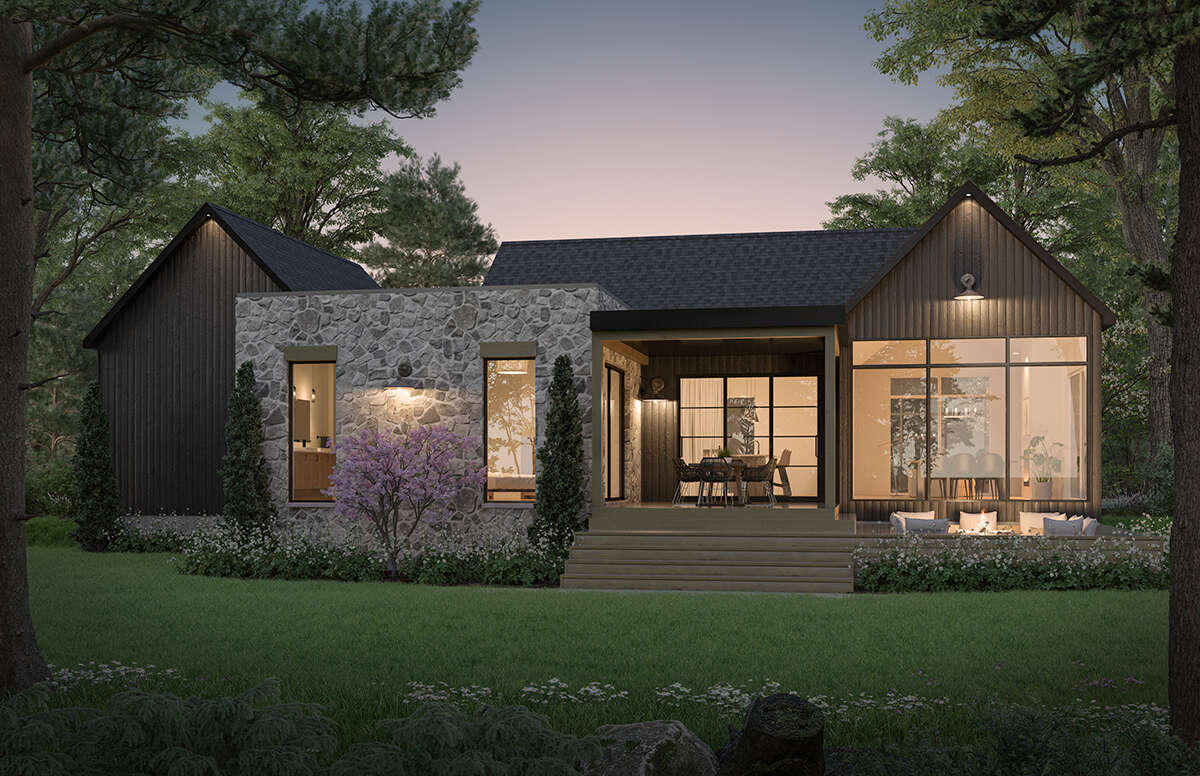 Contemporary Plan - 3,122 Square Feet, 4 Bedrooms, 2.5 Bathrooms ...
