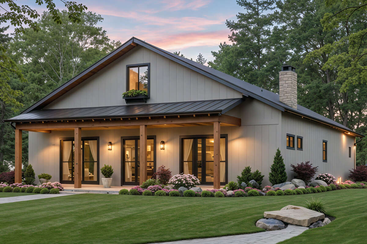 Country Plan - 1,800 Square Feet, 3 Bedrooms, 2.5 Bathrooms | Floor ...