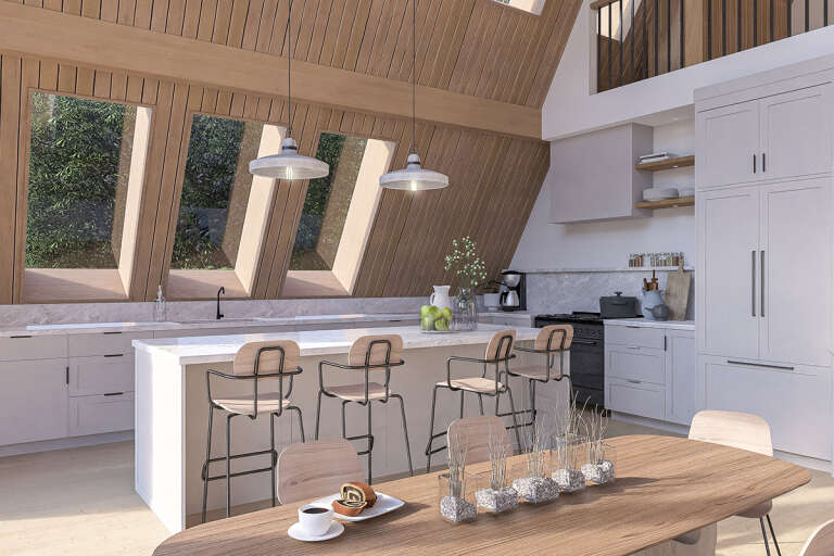 A Frame Plan - 2,002 Square Feet, 3 Bedrooms, 2 Bathrooms | Floor Plan ...