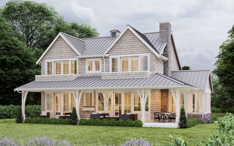 Cottage Plan - 3,097 Square Feet, 5-7 Bedrooms, 5.5 Bathrooms | Floor ...
