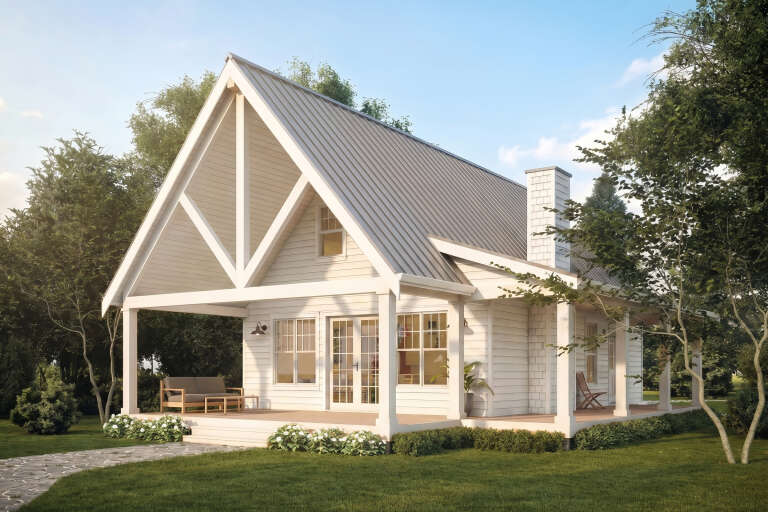 Cottage Plan - 1,649 Square Feet, 2-3 Bedrooms, 2 Bathrooms | Floor ...