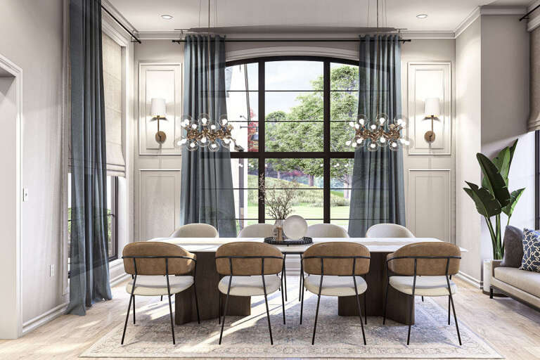 Modern Transitional Plan - 2,508 Square Feet, 3 Bedrooms, 2.5 Bathrooms | Floor Plan #963-00887 ...