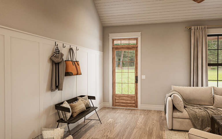 Modern Farmhouse Plan - 1,725 Square Feet, 3 Bedrooms, 2.5 Bathrooms | Floor Plan #009-00392 ...