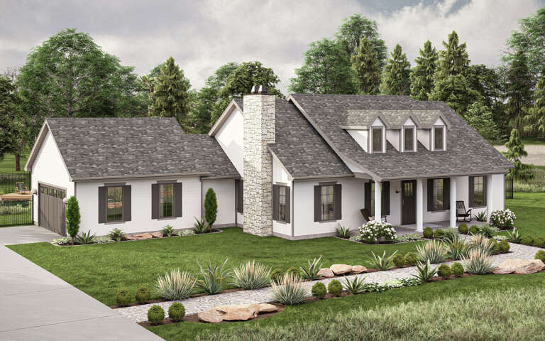 Colonial Plan - 1,874 Square Feet, 3 Bedrooms, 2 Bathrooms | Floor Plan ...