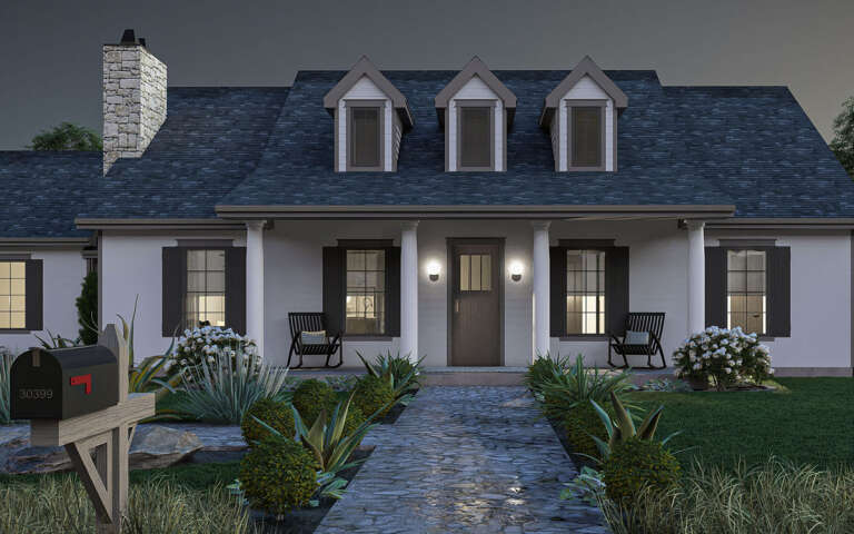 Colonial Plan - 1,874 Square Feet, 3 Bedrooms, 2 Bathrooms | Floor Plan ...