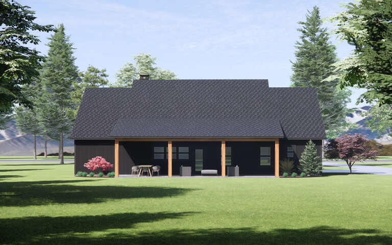Modern Farmhouse Plan - 2,133 Square Feet, 3 Bedrooms, 2 Bathrooms ...