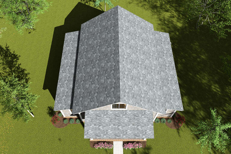 Cottage Plan - 1,049 Square Feet, 2 Bedrooms, 2 Bathrooms | Floor Plan #4848-00410 | America's ...