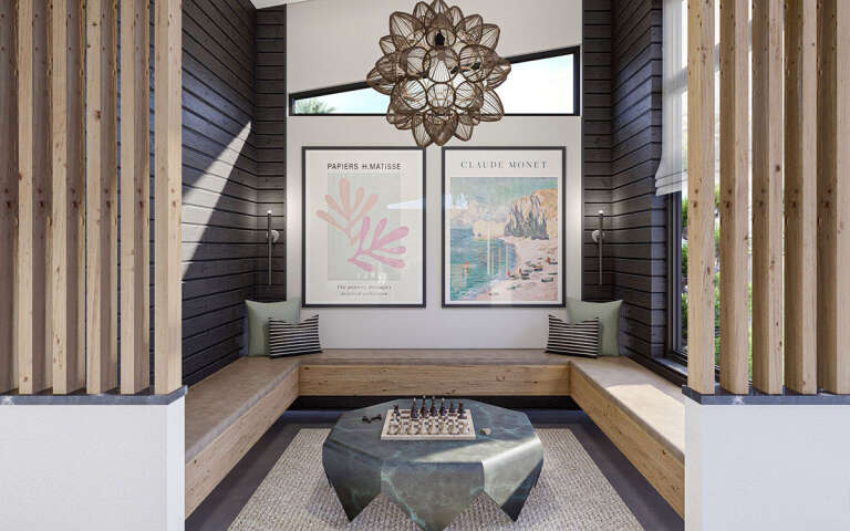 Modern Pool House Plan - 792 Square Feet, 1 Bathroom | Floor Plan #963 ...