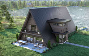 A Frame Plan - 2,073 Square Feet, 3 Bedrooms, 2 Bathrooms | Floor Plan ...