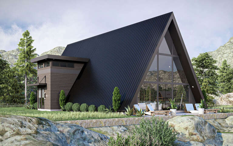 A Frame Plan - 2,073 Square Feet, 3 Bedrooms, 2 Bathrooms | Floor Plan ...