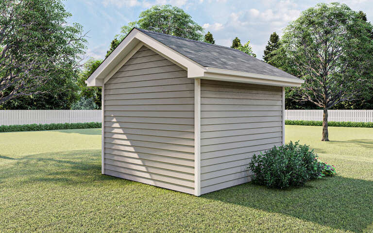 Traditional Shed Plan - 144 Square Feet | Floor Plan #963-00928 ...