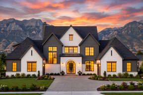 Modern Transitional Plan - 4,146 Square Feet, 4 Bedrooms, 4.5 Bathrooms ...
