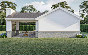 Craftsman Pool House Plan - 527 Square Feet, 1 Bedroom, 1 Bathroom ...