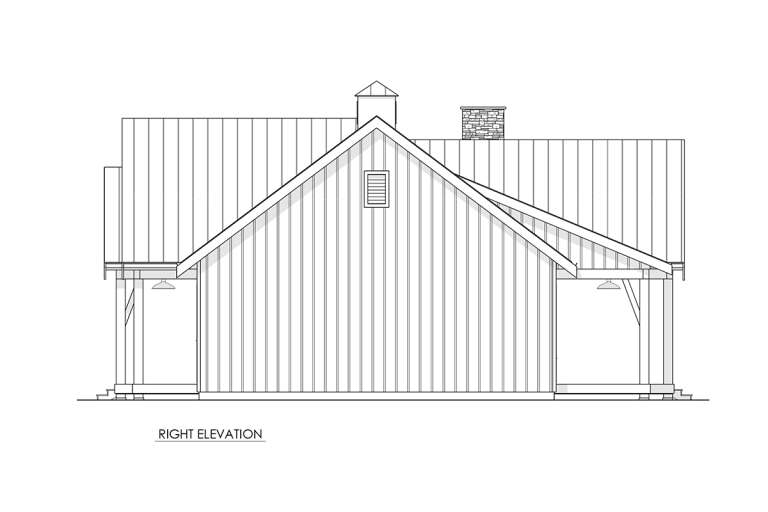 Modern Farmhouse Plan - 1,378 Square Feet, 3 Bedrooms, 2 Bathrooms ...