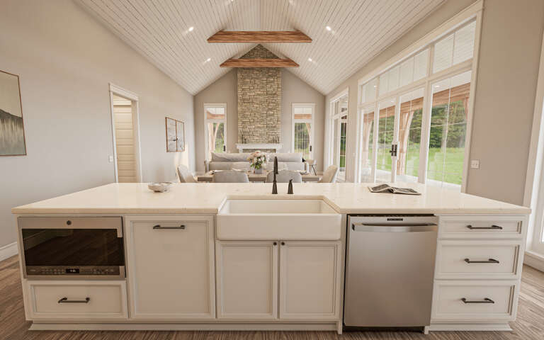 Barn Plan - 1,878 Square Feet, 3 Bedrooms, 2.5 Bathrooms | Floor Plan ...